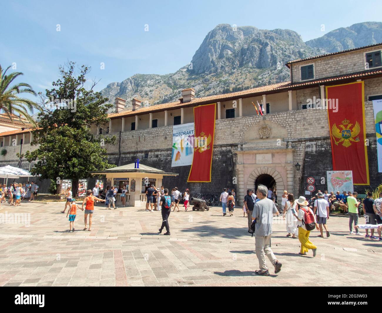 Kator Котор Kotor is a coastal town in Montenegro. Gulf of Kotor. Photo ...