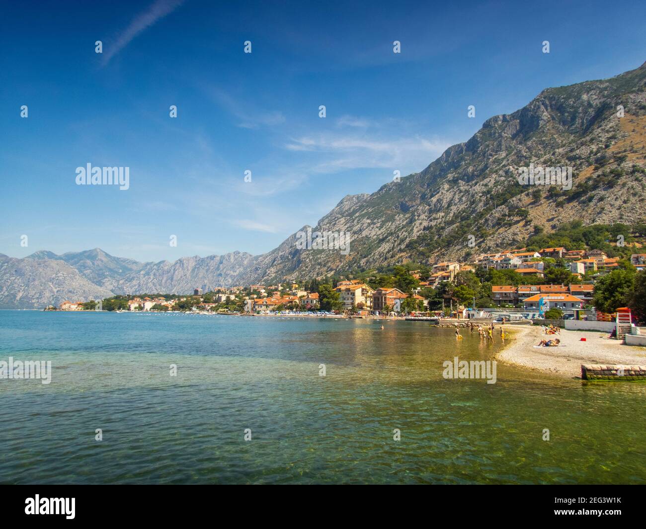 Kator Котор Kotor is a coastal town in Montenegro. Gulf of Kotor. Photo ...