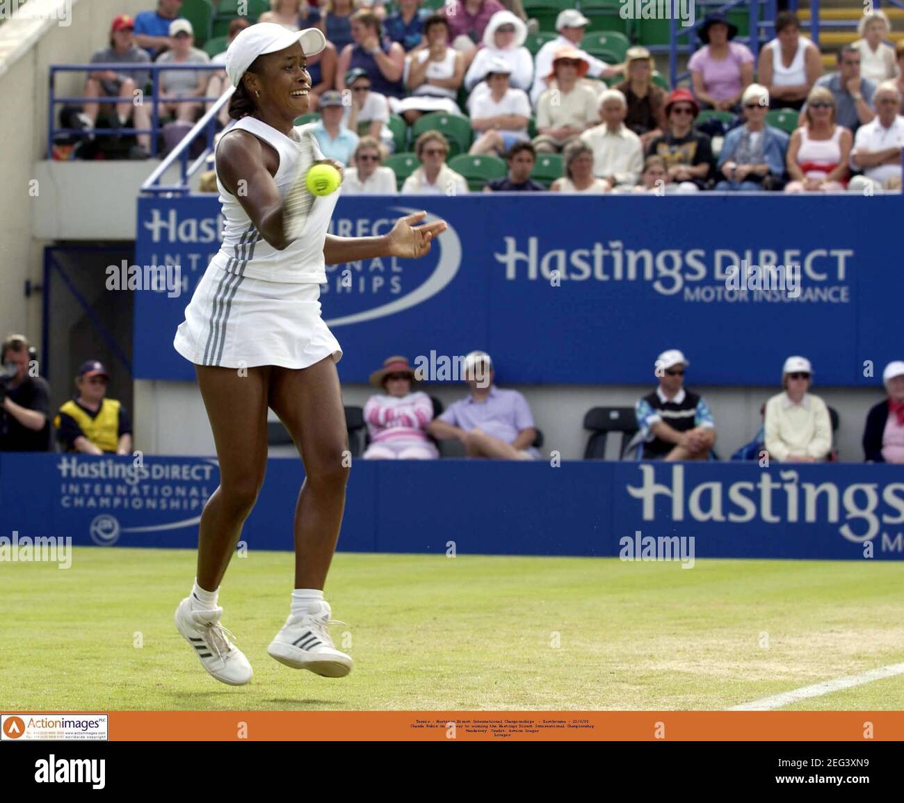 Sport tennis action chanda rubin hi-res stock photography and images ...