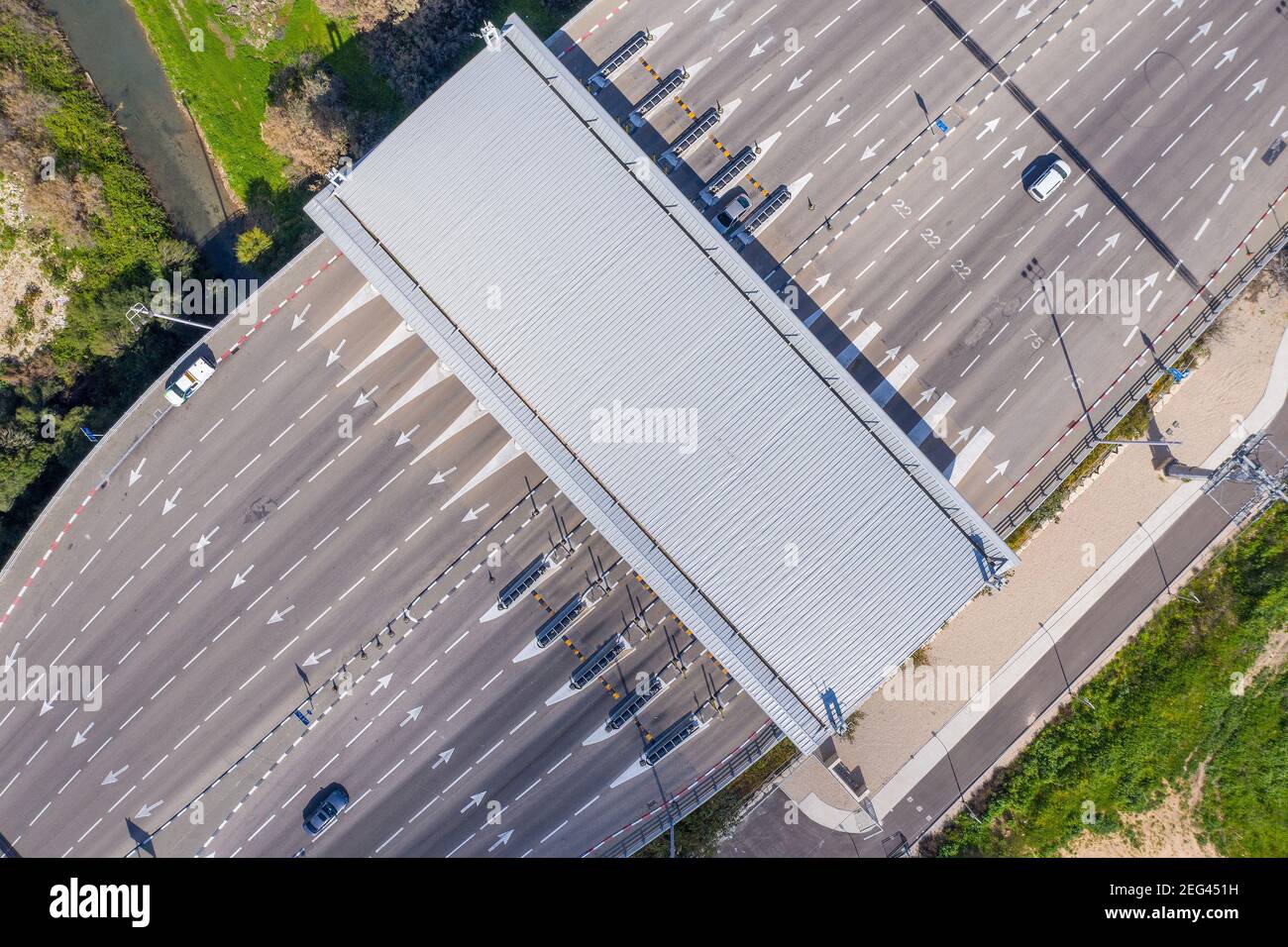 Turnpike gate hi-res stock photography and images - Alamy