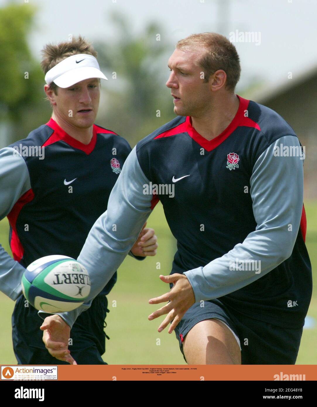 Englands ben kay in action hi-res stock photography and images - Alamy