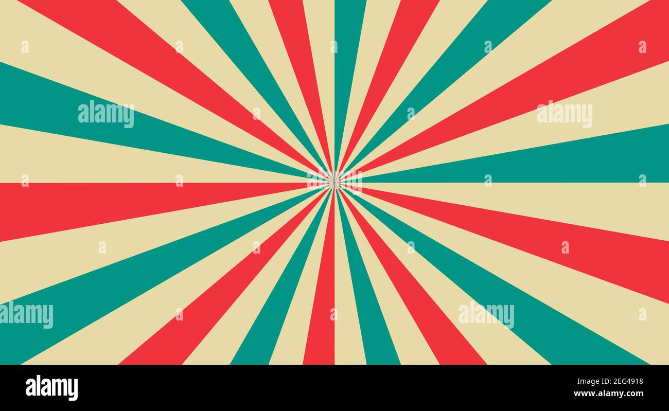 Sunburst or sun burst retro background. Retro background Stock Vector ...