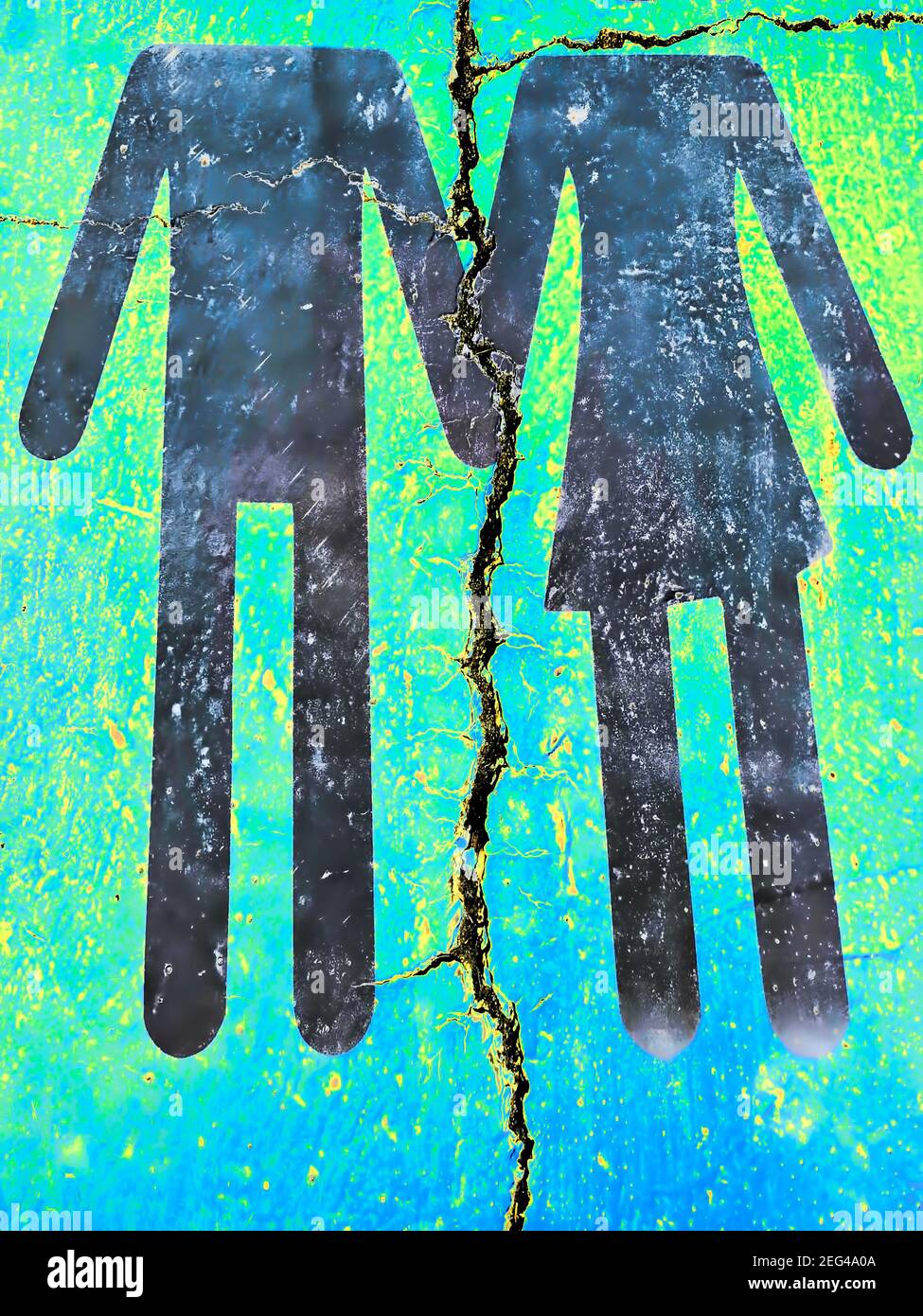 Divorce Symbol High Resolution Stock Photography and Images - Alamy