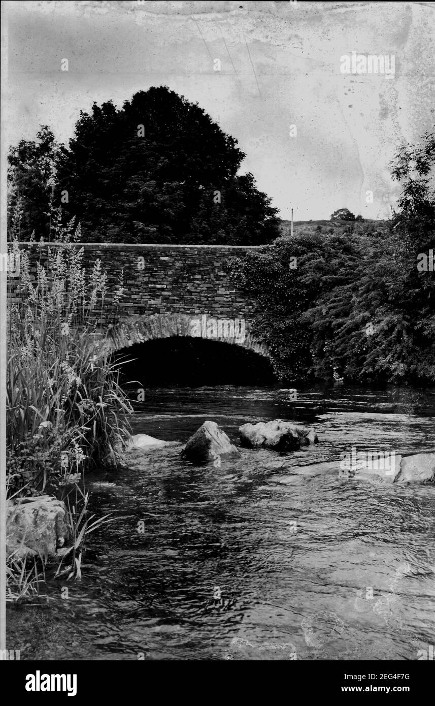 Spark bridge cumbria Black and White Stock Photos & Images - Alamy