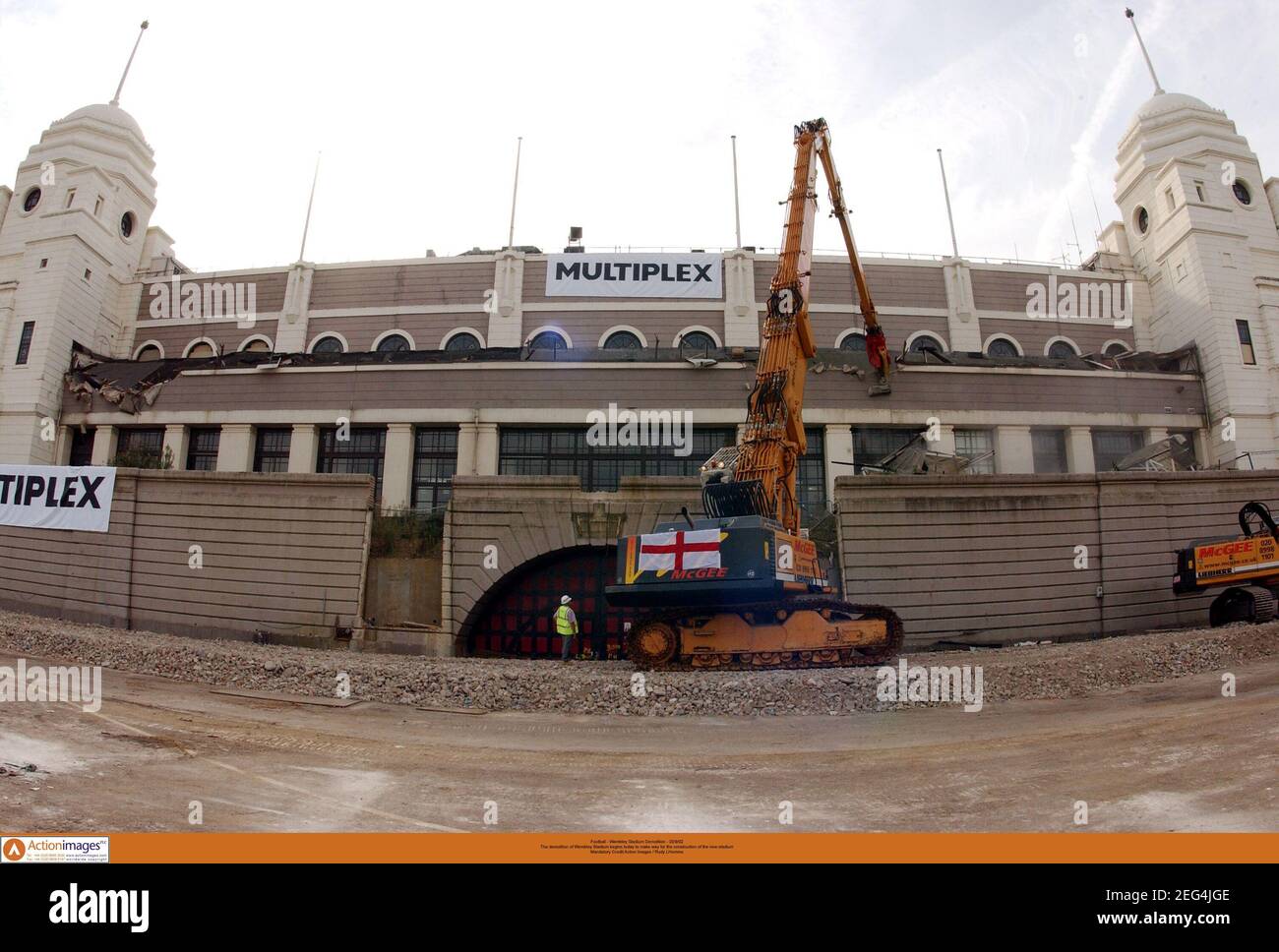 Wembley Stadium Demolition High Resolution Stock Photography and Images ...