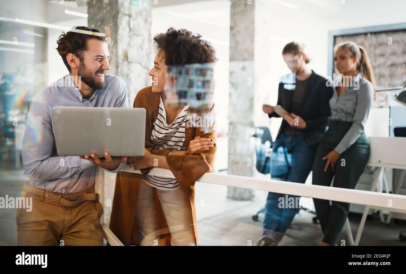 Programmer working in a software developing company Stock Photo - Alamy