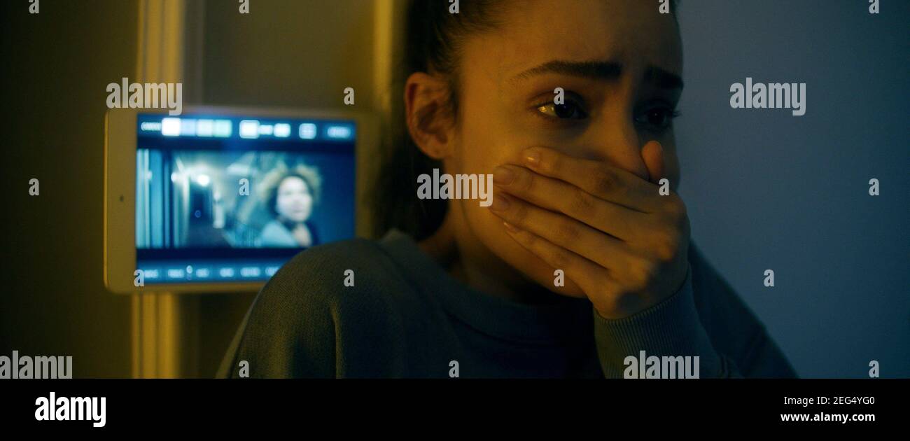 SOFIA CARSON in SONGBIRD (2020), directed by ADAM MASON. Credit: STX Films / Platinum Dunes ...