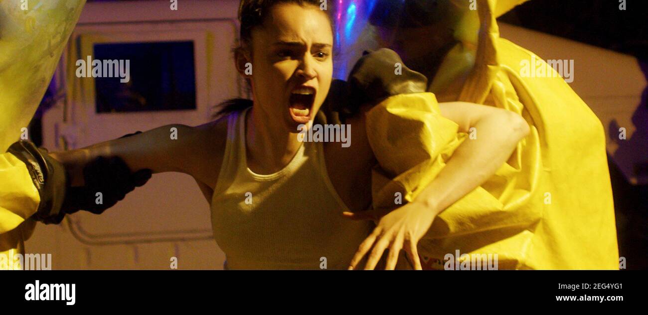 SOFIA CARSON in SONGBIRD (2020), directed by ADAM MASON. Credit: STX Films / Platinum Dunes ...