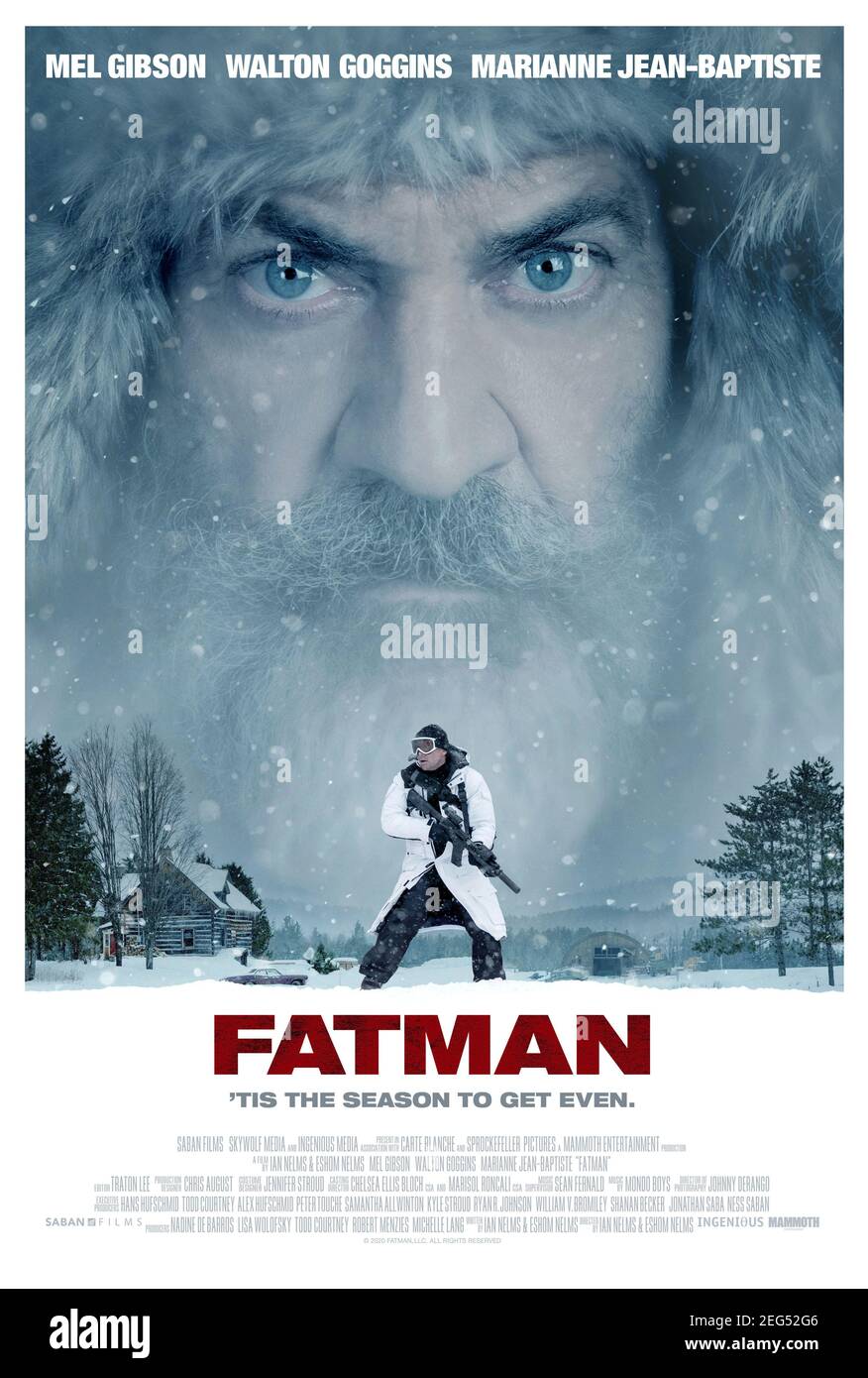 MEL GIBSON in FATMAN (2020), directed by ESHOM NELMS and IAN NELMS ...