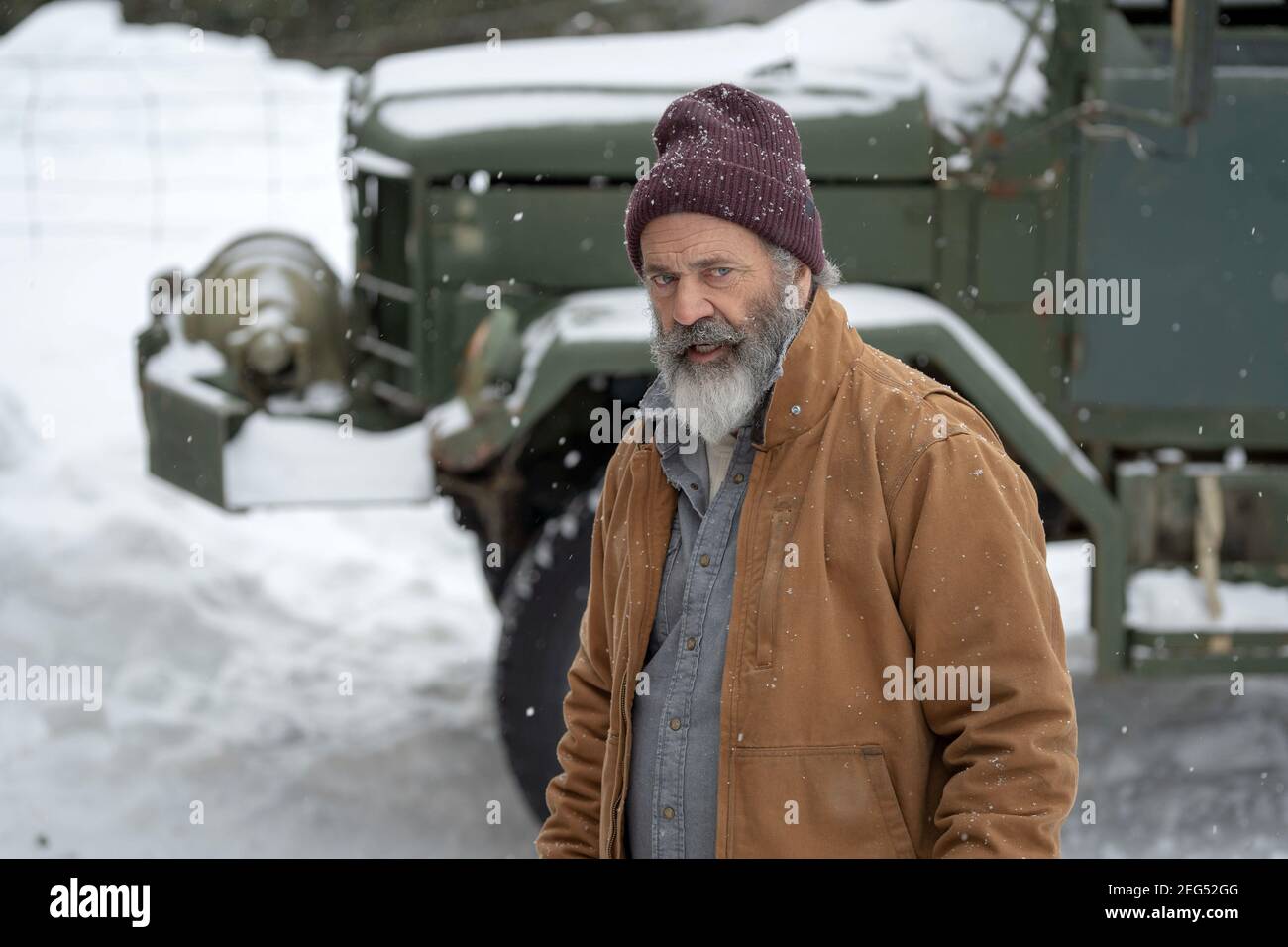 MEL GIBSON in FATMAN (2020), directed by ESHOM NELMS and IAN NELMS ...