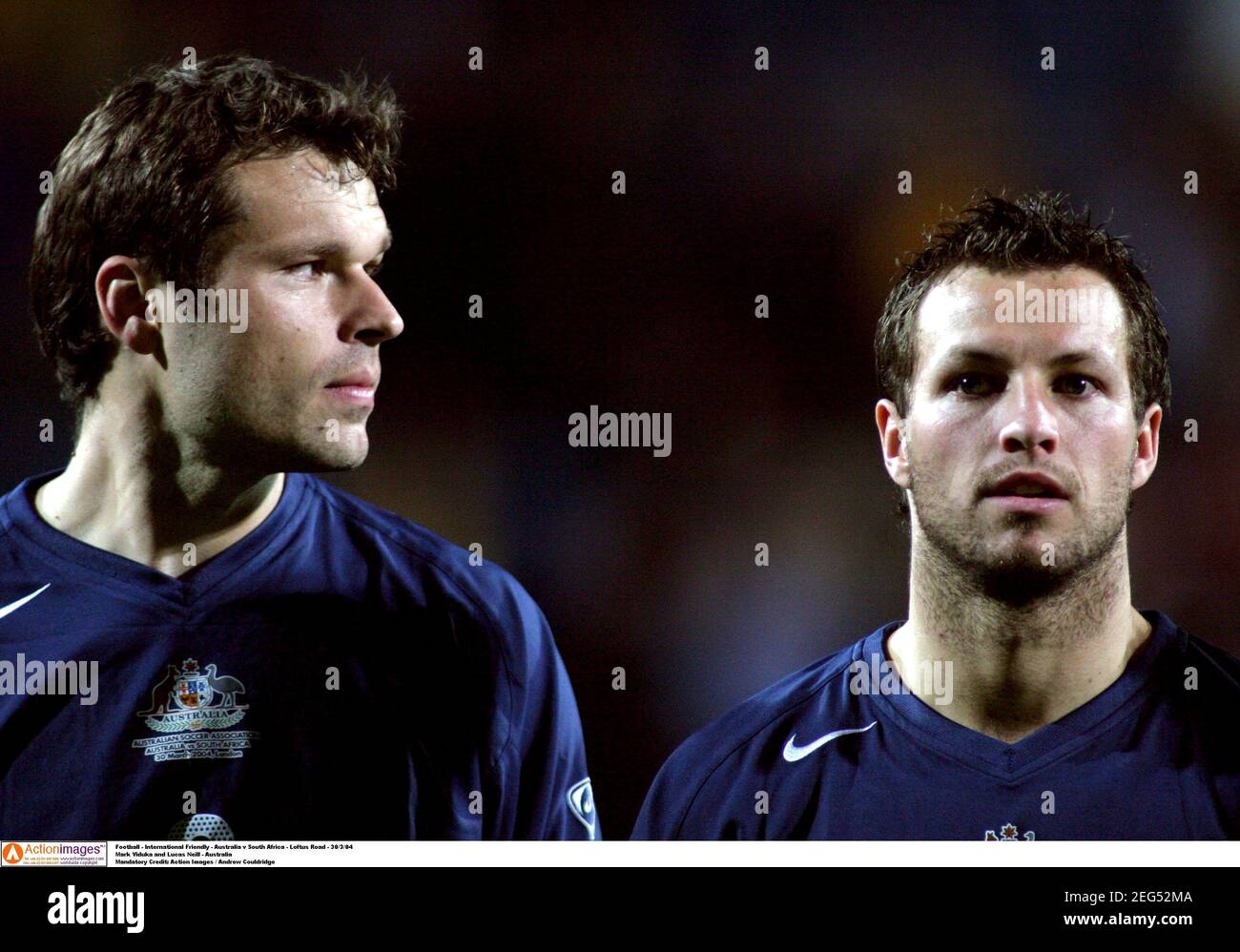 Soccer international friendly australia v south africa hi-res stock ...