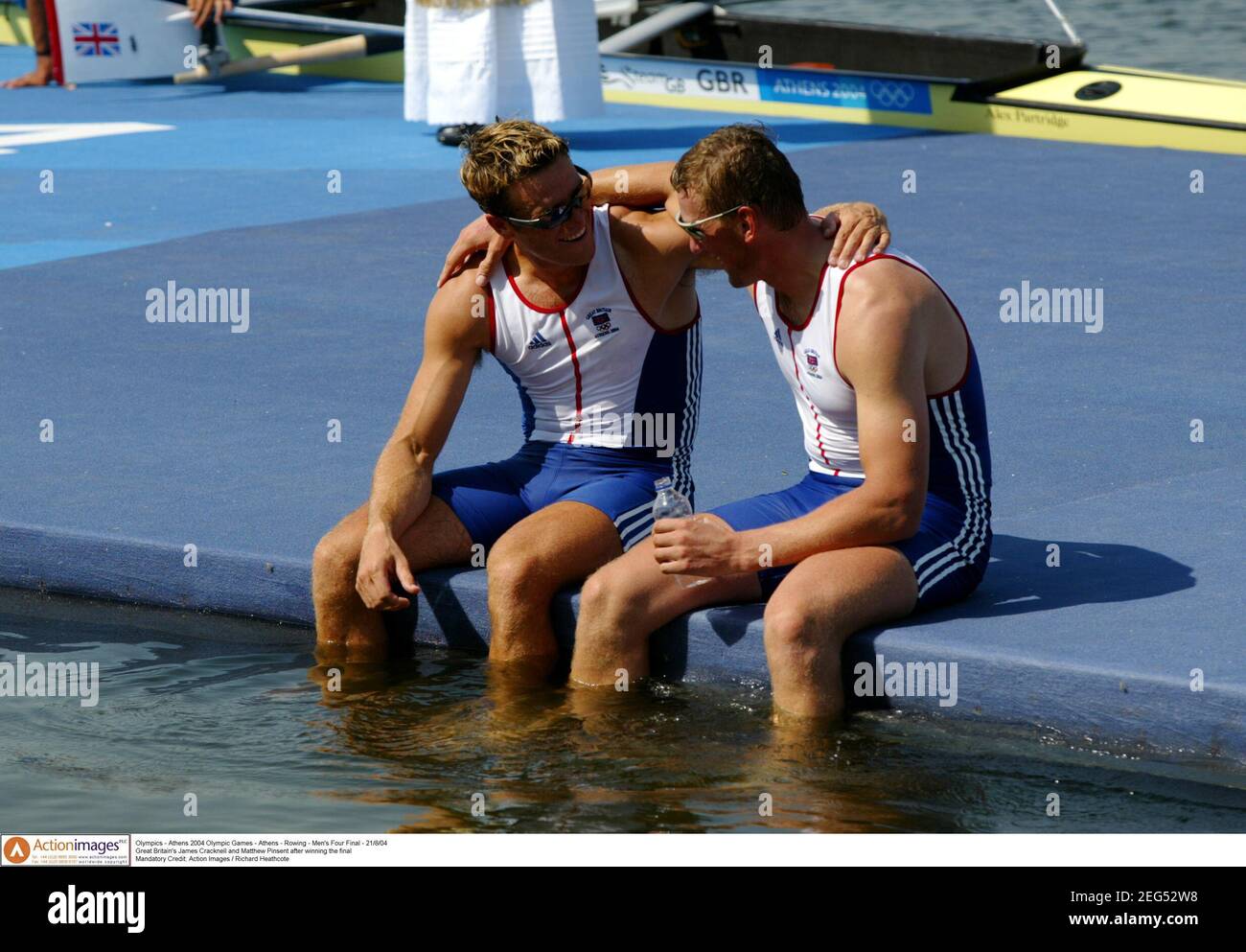 Olympics 2004 rowing mens four final hi-res stock photography and ...