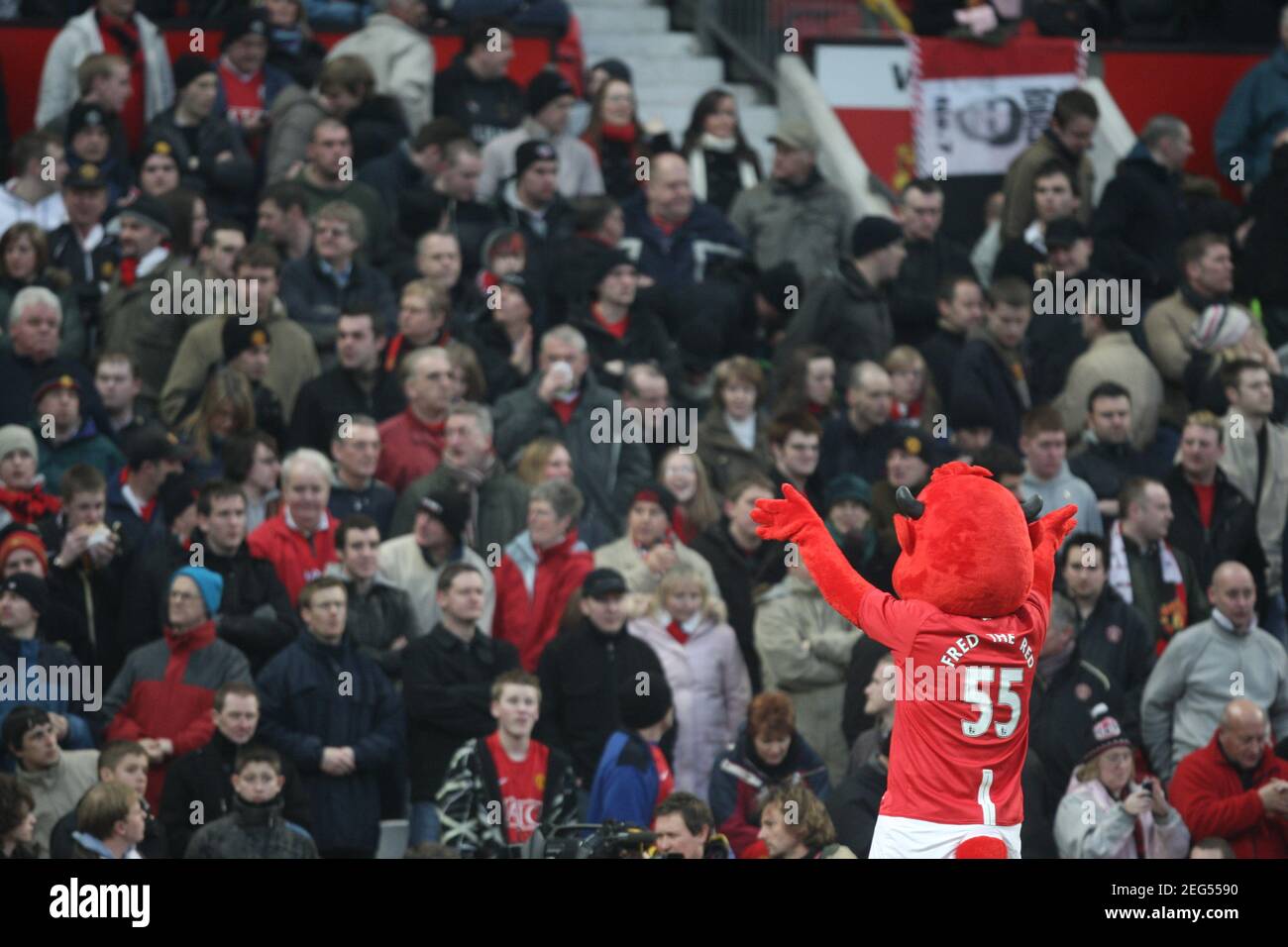 Fred the red mascot hi-res stock photography and images - Alamy