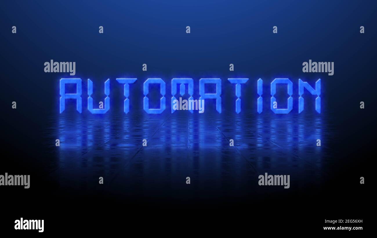 Reflection effects on a structured surface - blurred blue lettering ...