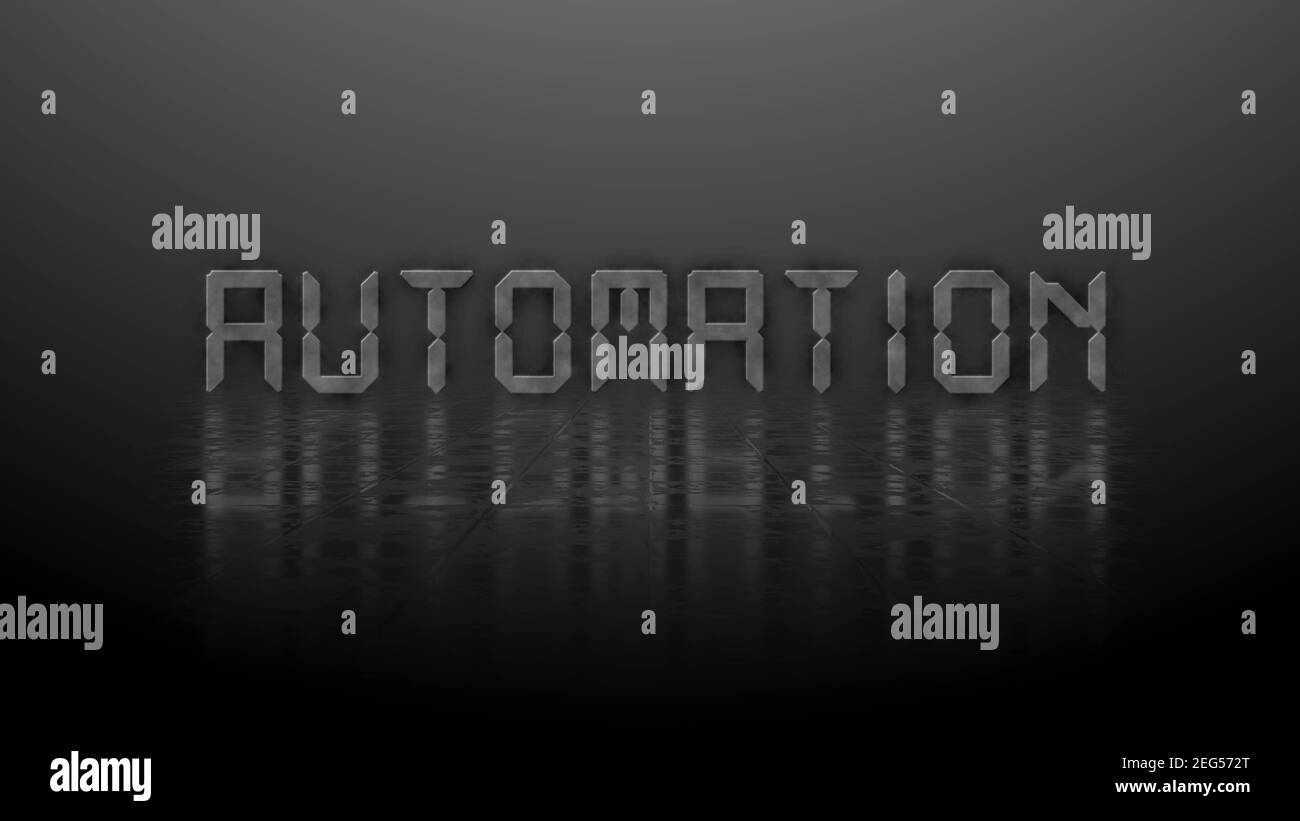 Reflection effects on a structured surface - blurred gray lettering ...