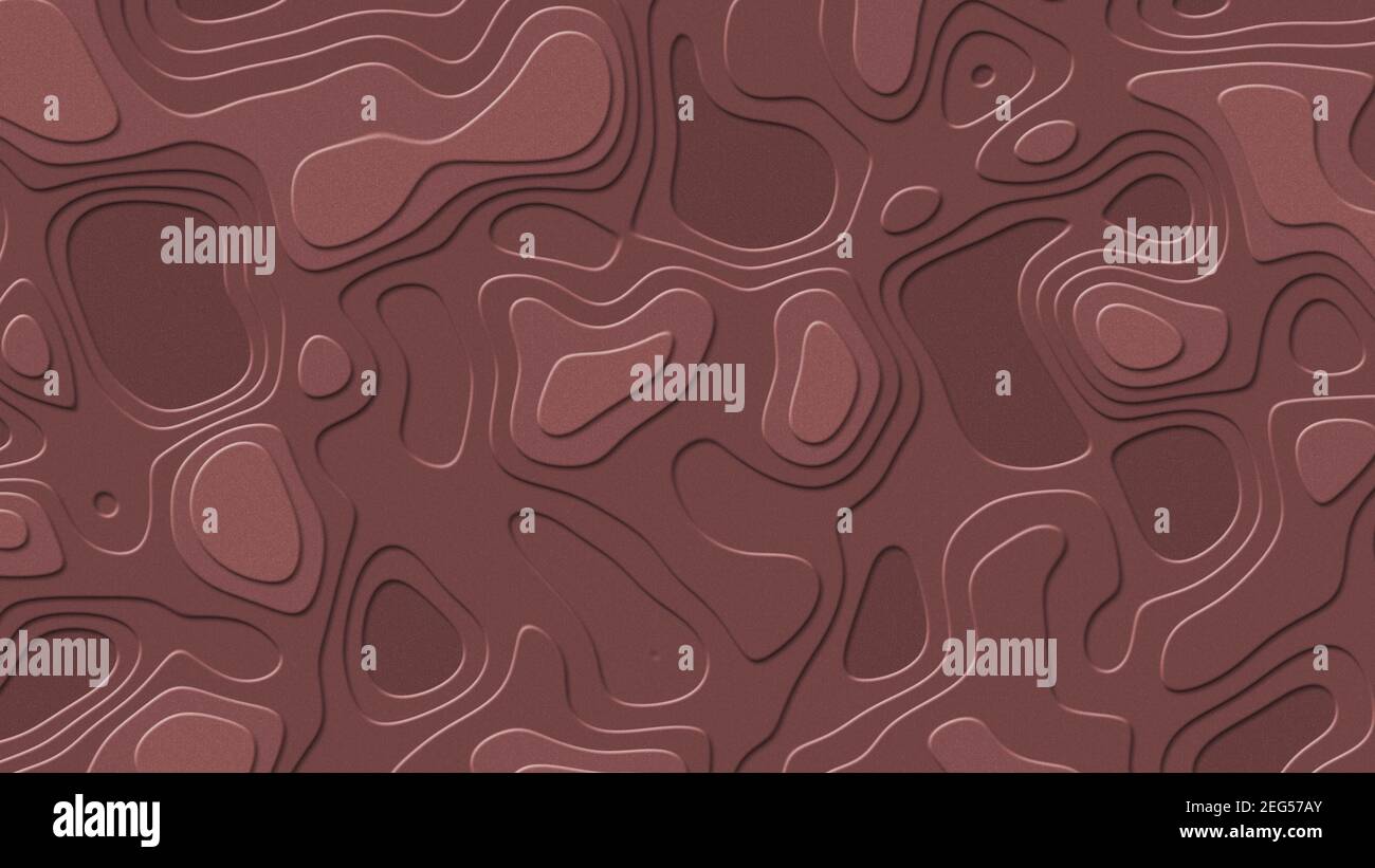 Relief structure of elements in flowing edges - abstract graphic ...