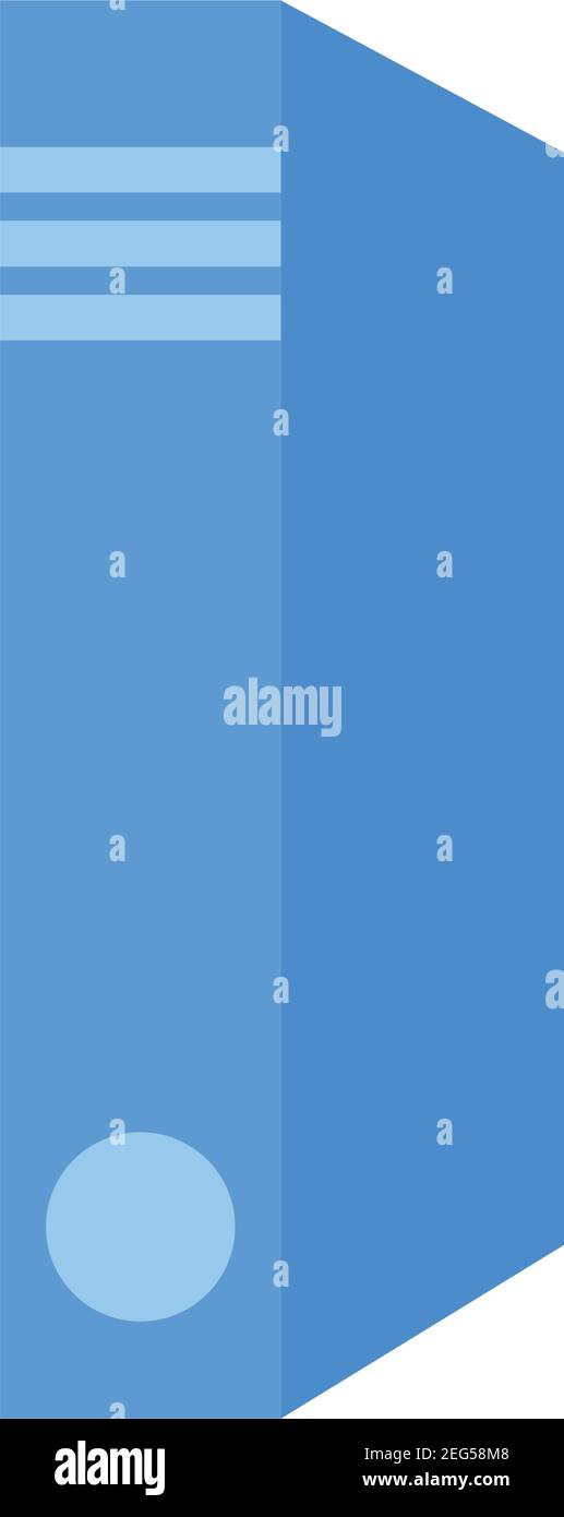 icon of blue book over white background, colorful design, vector ...