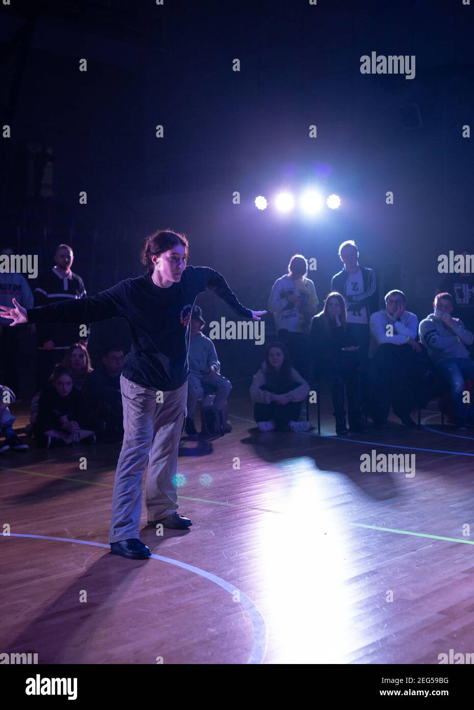 Dance Championship Street Style Challenge. Battles among pro dancers ...