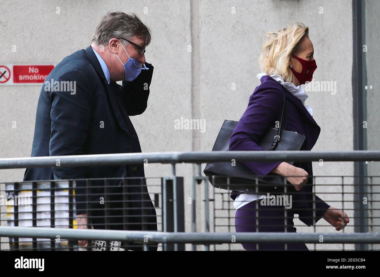 With his wife nichola pease hi-res stock photography and images - Alamy