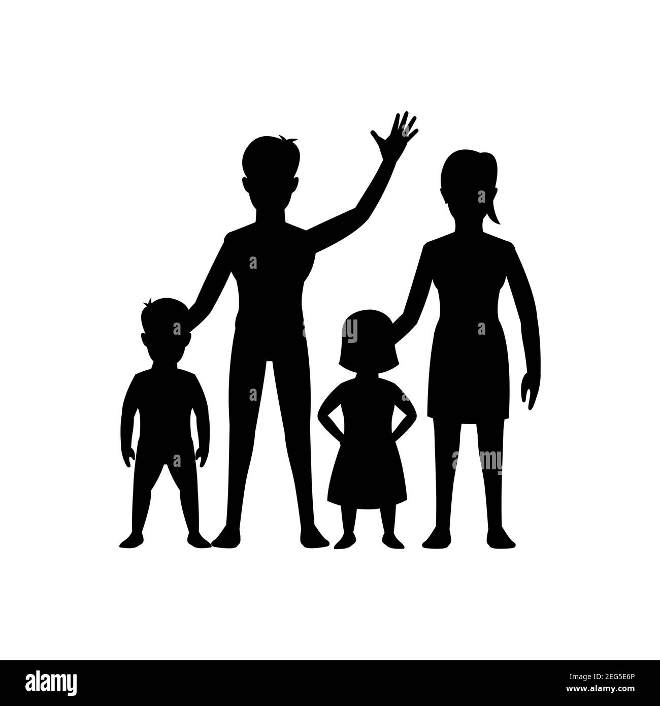 Family Black Background