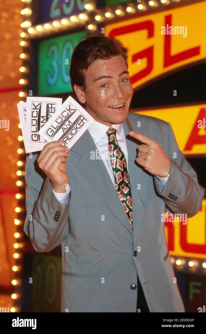 Glück am Drücker, Spielshow, Deutschland 1992, Moderator Al Munteanu ...