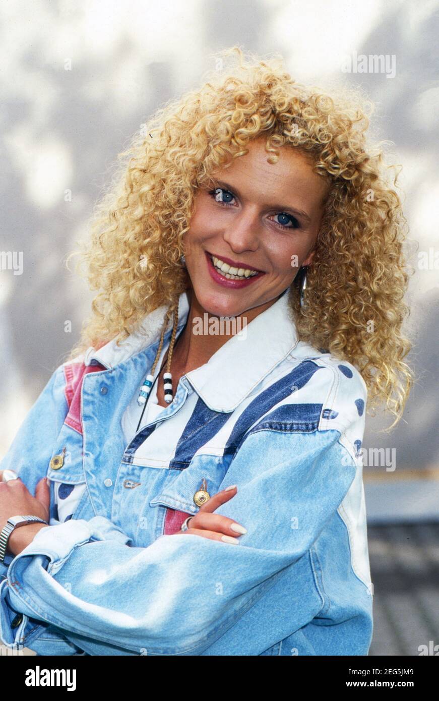 Victoria Herrmann, deutsche Fernsehmoderatorin, Deutschland um 2001 ...