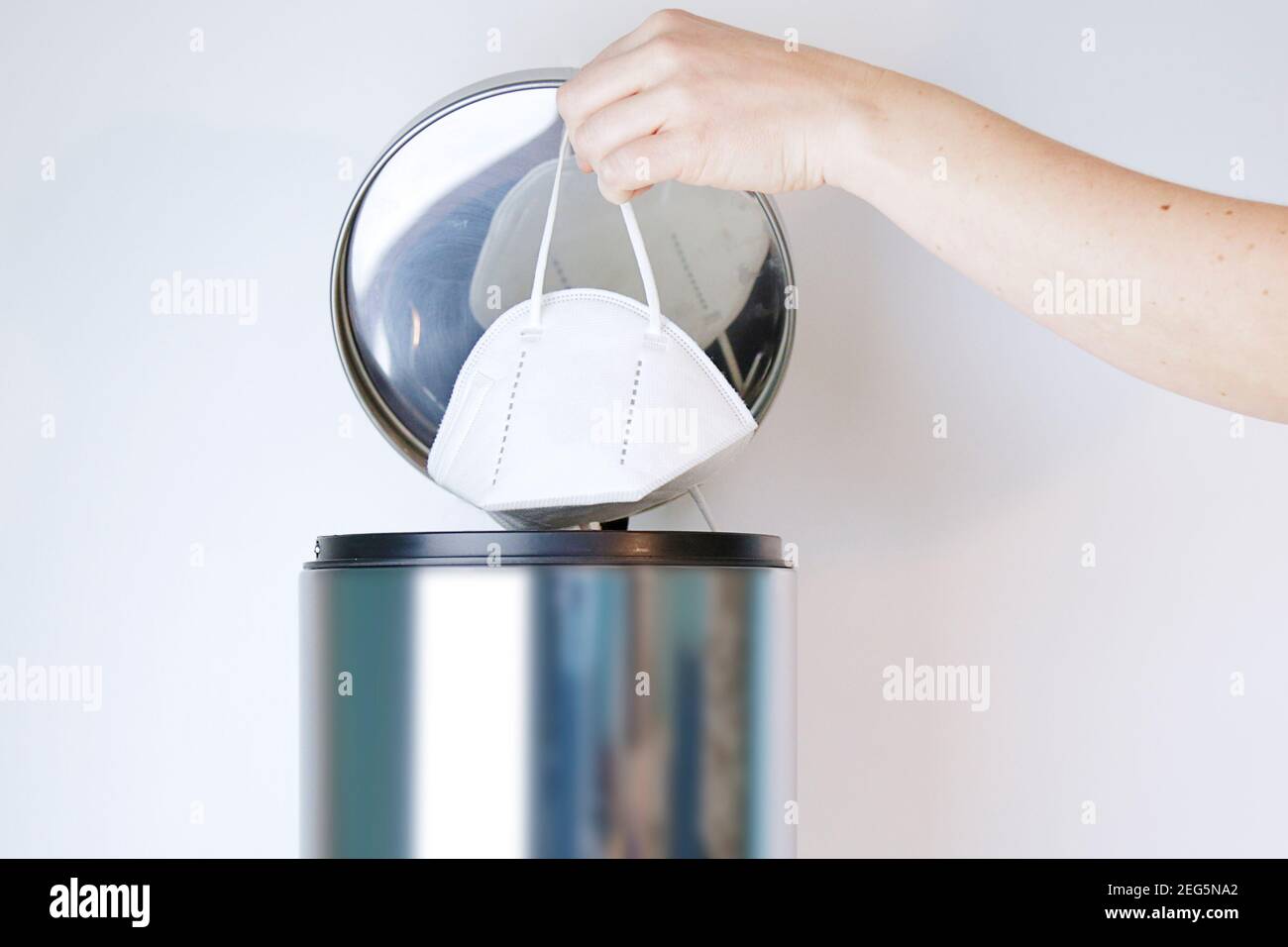 Mask as trash hi-res stock photography and images - Alamy