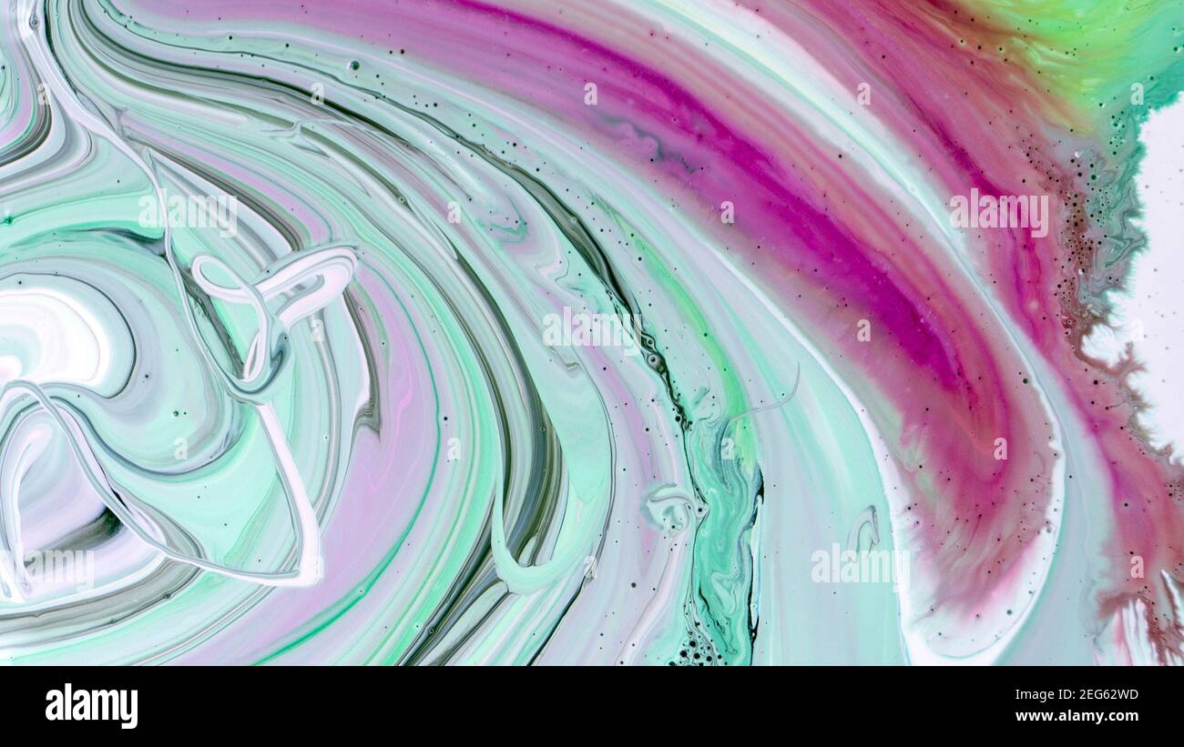 Ink, paint, abstract. Close-up picture. Colorful abstract painting ...