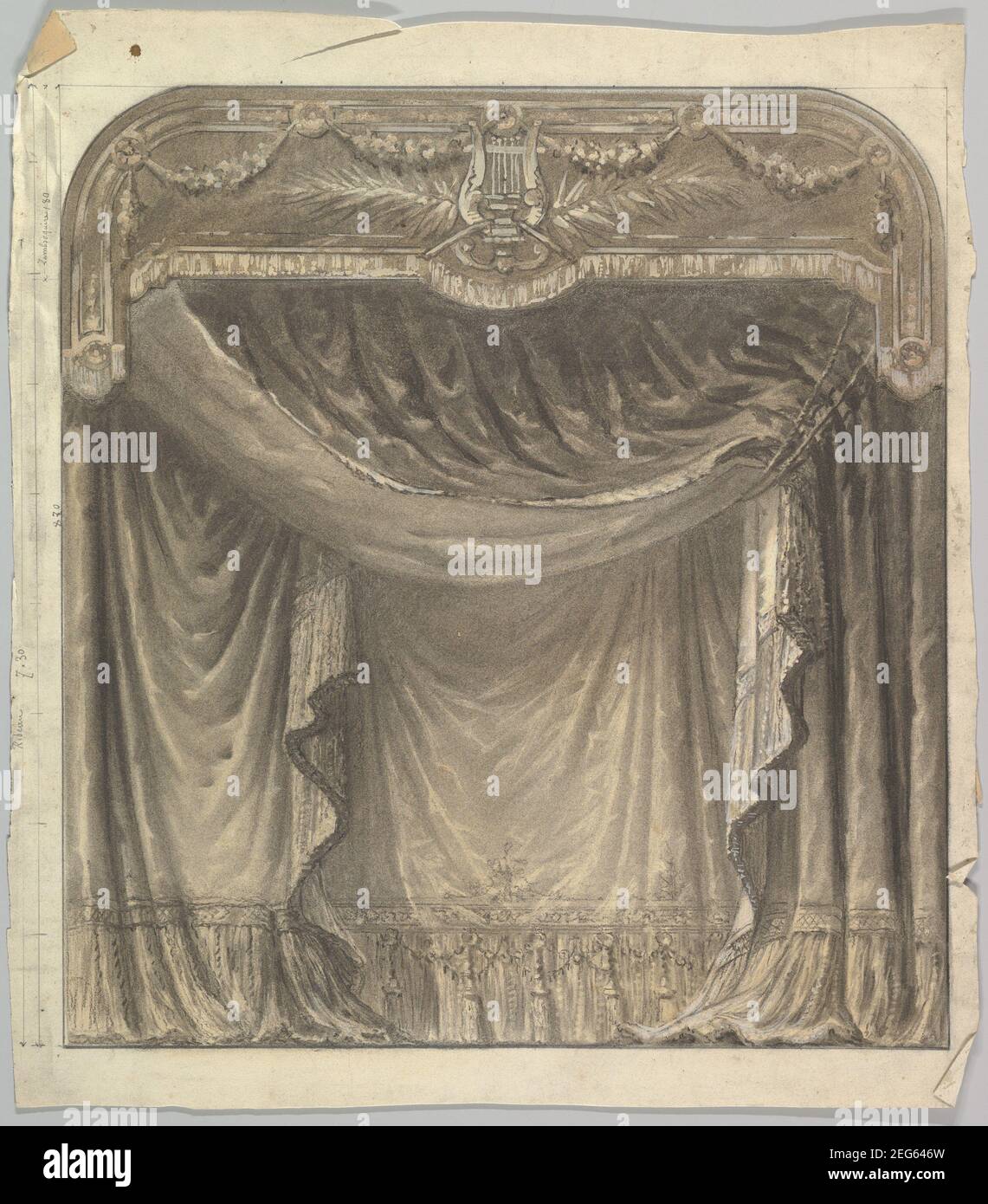 Stage set design drawing hi-res stock photography and images - Alamy