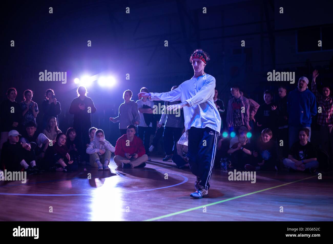 Dance Championship Street Style Challenge. Battles among pro dancers ...