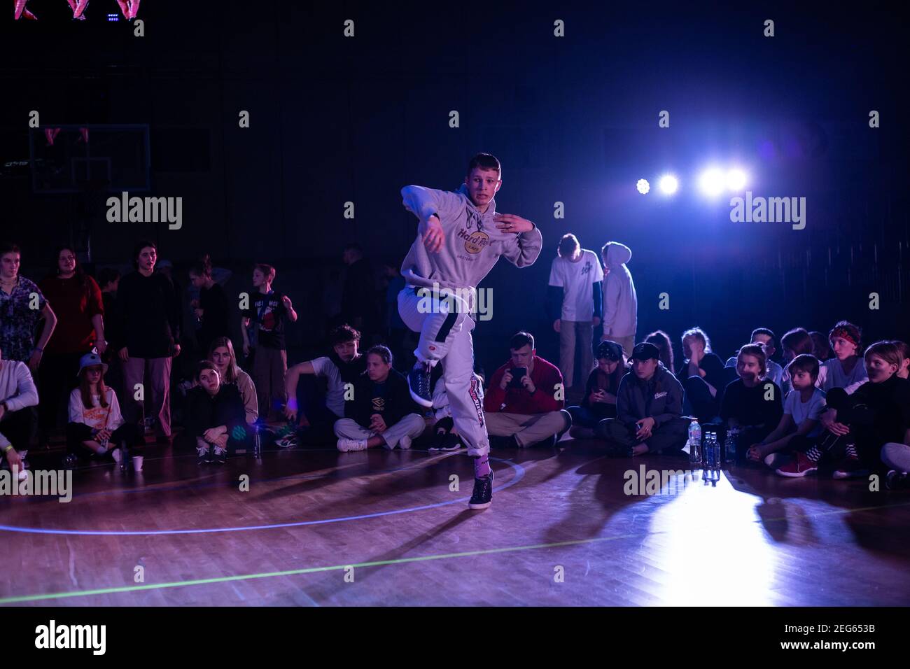 Dance Championship Street Style Challenge. Battles among pro dancers ...