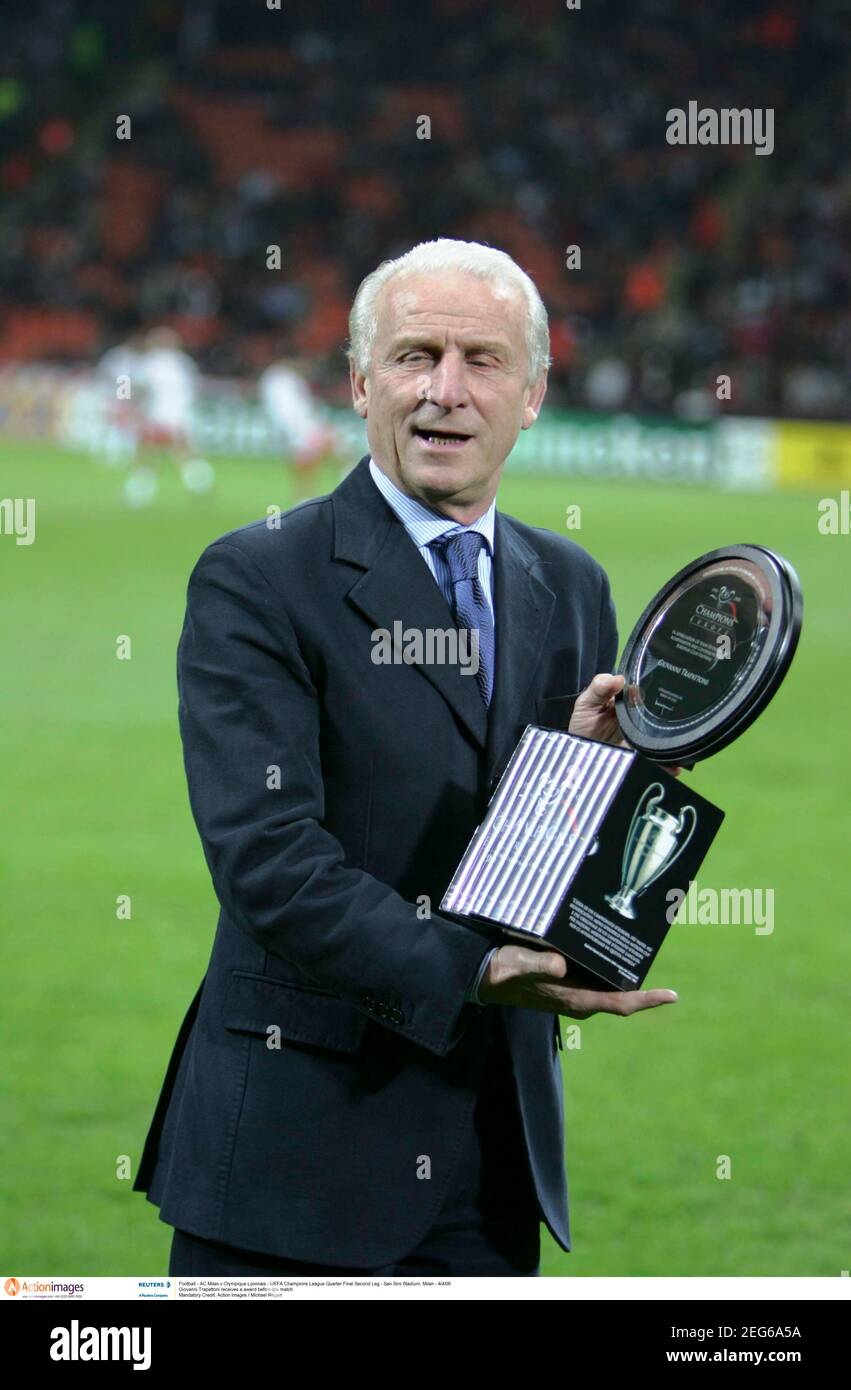 Trapattoni milan hi-res stock photography and images - Alamy