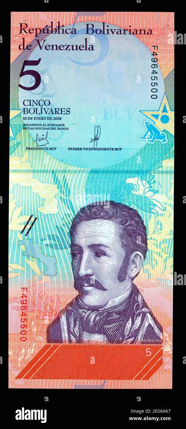 Venezuela banknote hi-res stock photography and images - Alamy