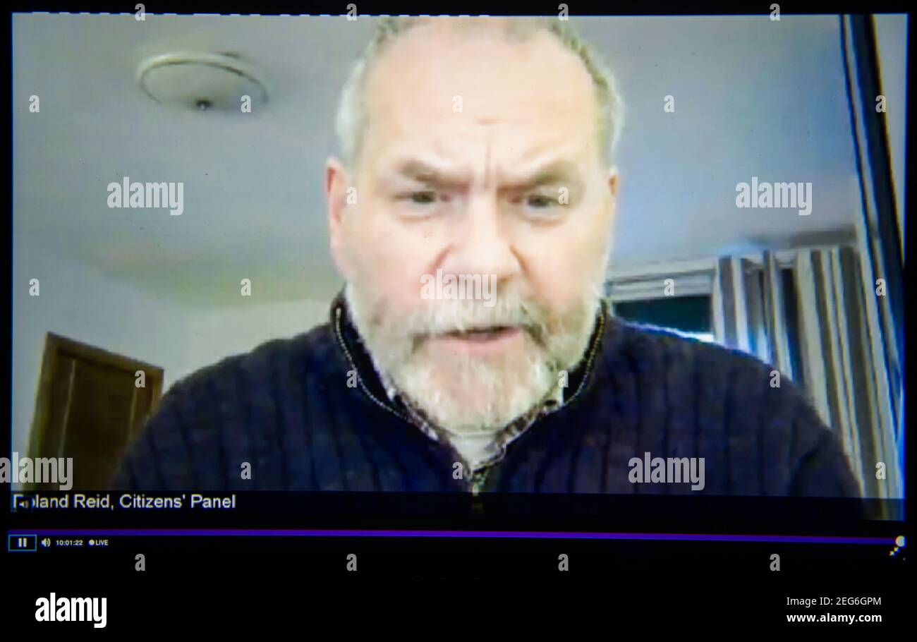 Online committee covid19 hi-res stock photography and images - Alamy