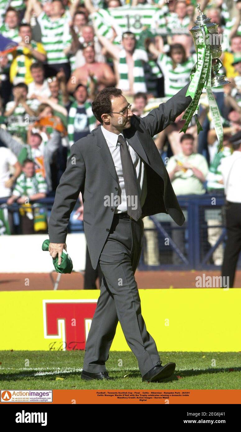 Celtic football treble hi-res stock photography and images - Alamy