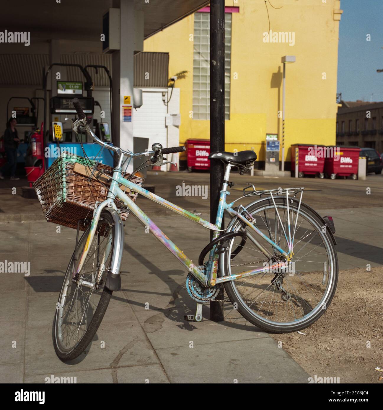 Cycle lane london camden hi-res stock photography and images - Alamy