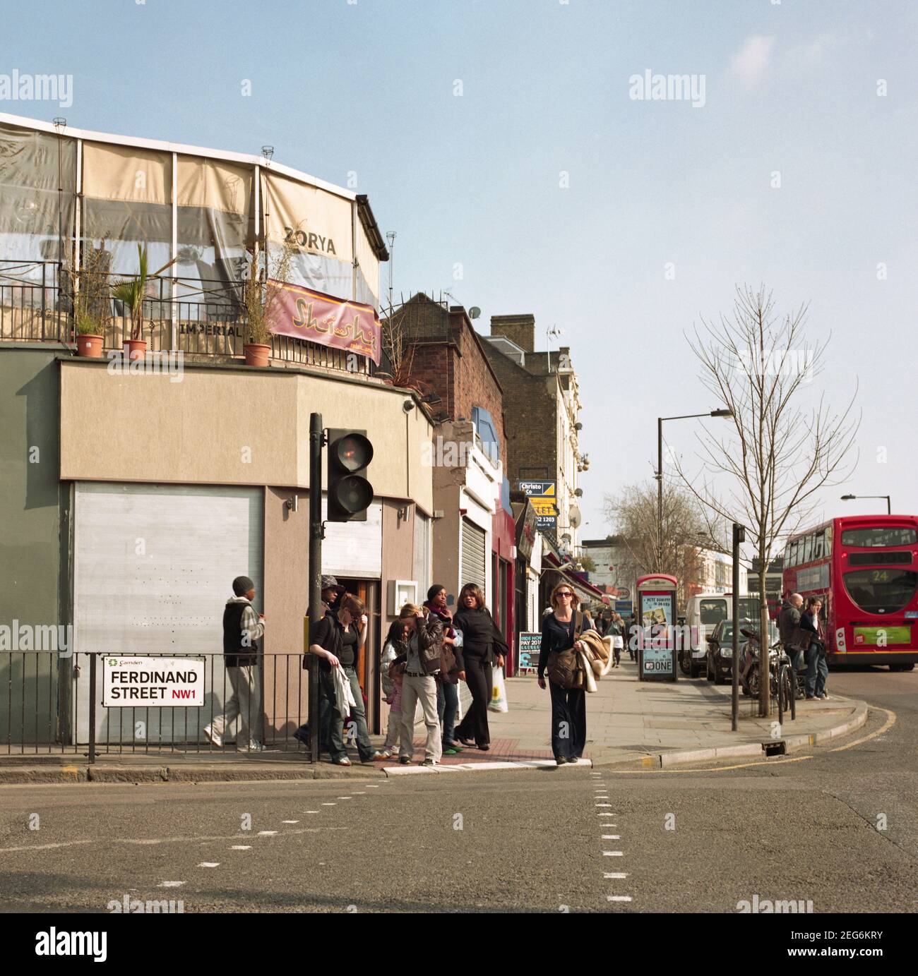 Chalk farm road, Camden town, London england Stock Photo - Alamy