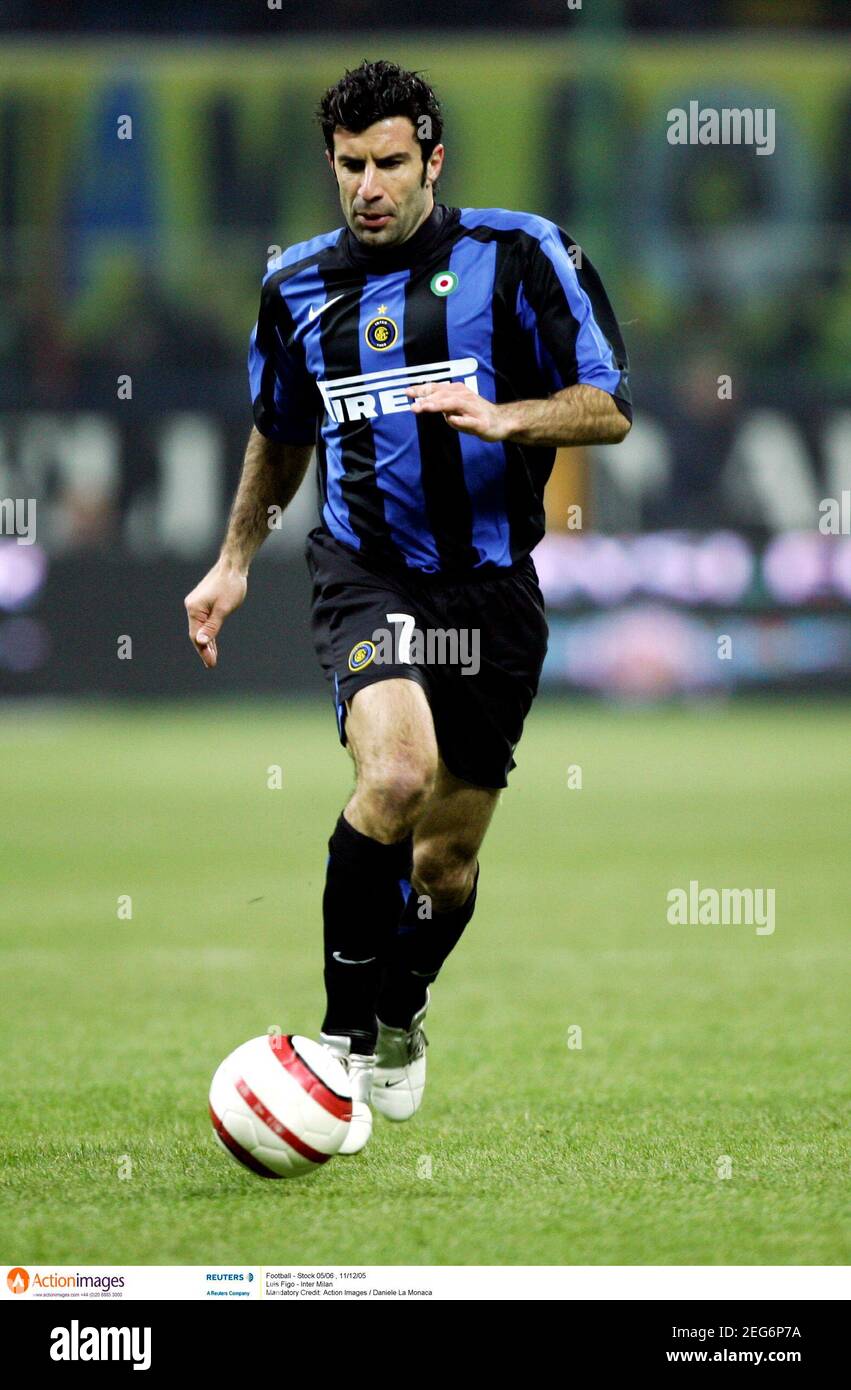 Luis figo inter High Resolution Stock Photography and Images - Alamy