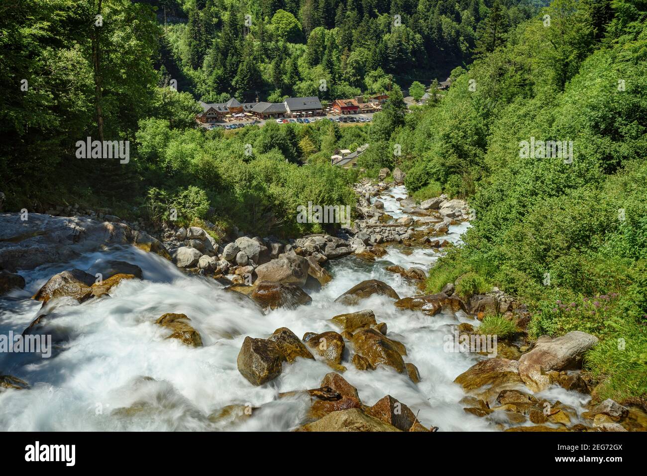 Lutour cascade hi-res stock photography and images - Alamy
