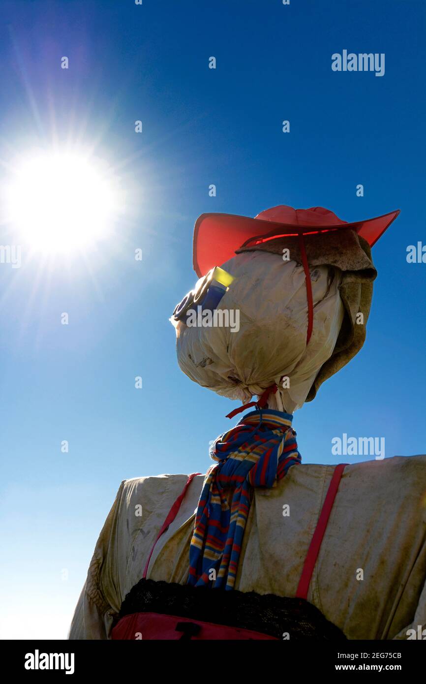 Human scarecrow hi-res stock photography and images - Alamy