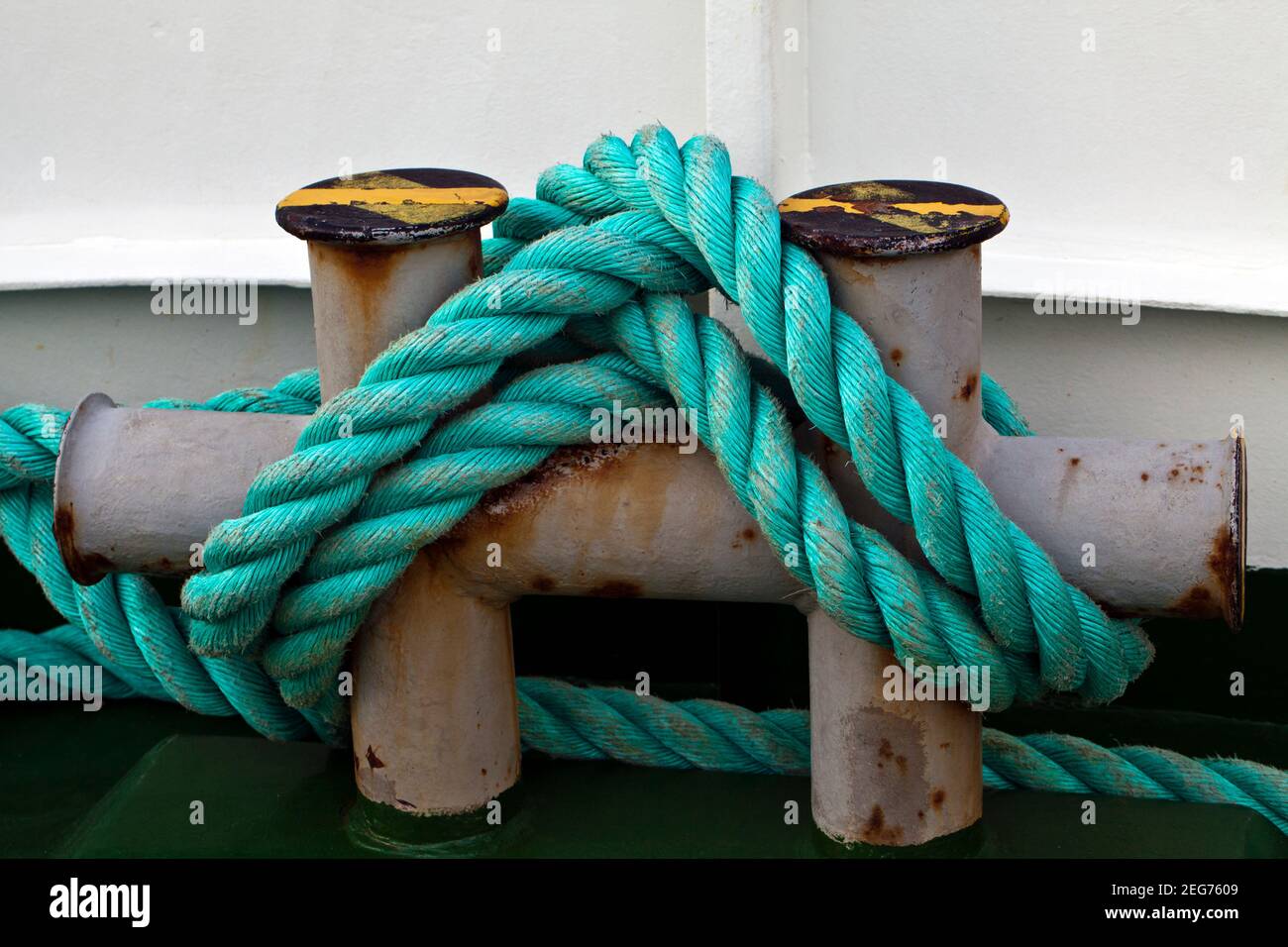 Abstract Connection of Rope Lines Close Up Photo Stock Photo - Alamy