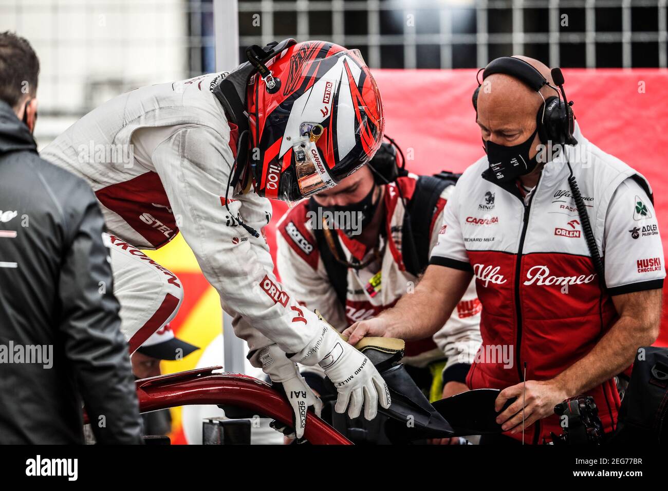 RAIKKONEN Kimi (fin), Alfa Romeo Racing ORLEN C39, portrait during the ...