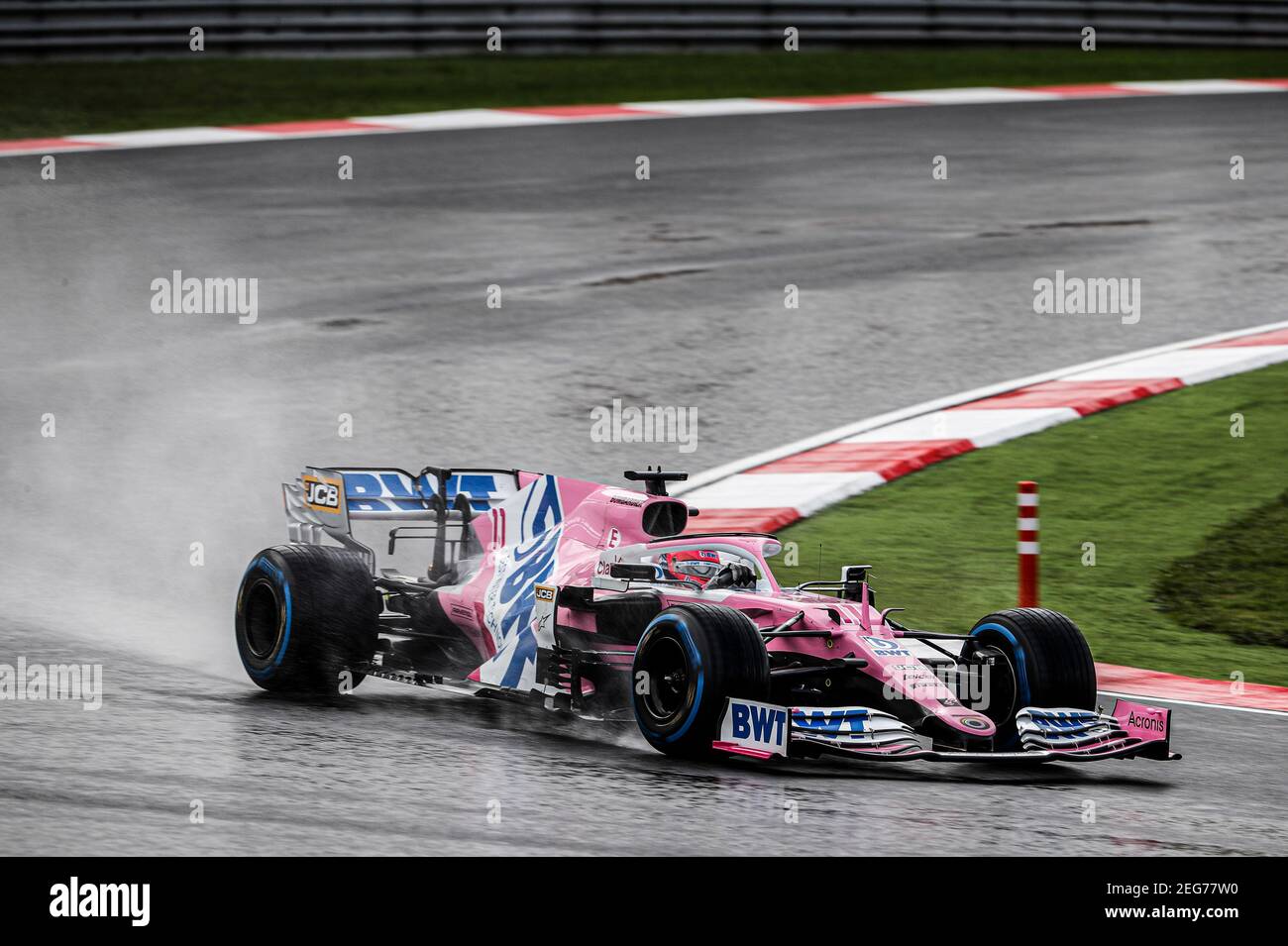 11 PEREZ Sergio (mex), Racing Point F1 RP20, action during the Formula ...