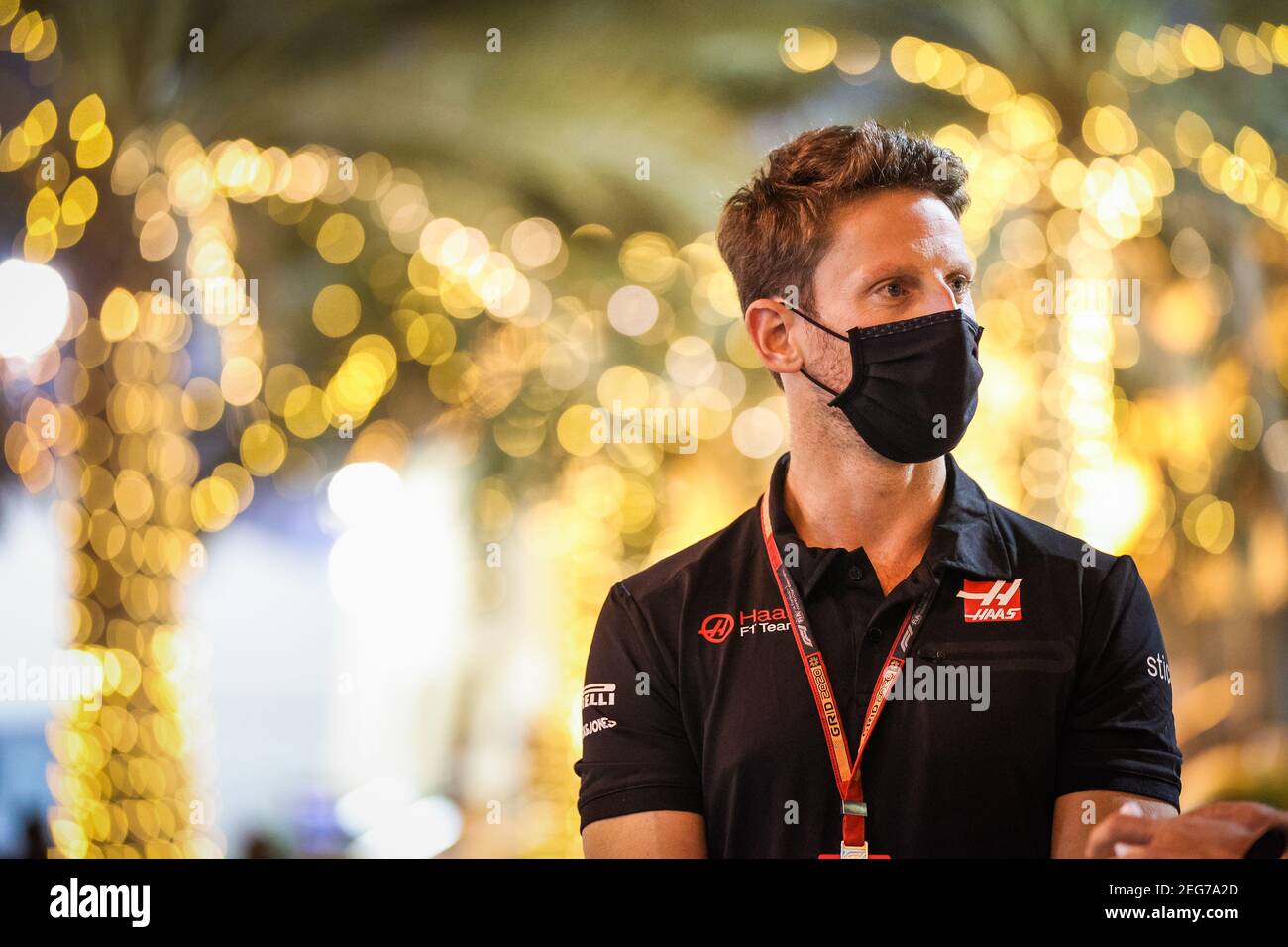 GROSJEAN Romain (fra), Haas F1 Team VF-20 Ferrari, portrait during the ...