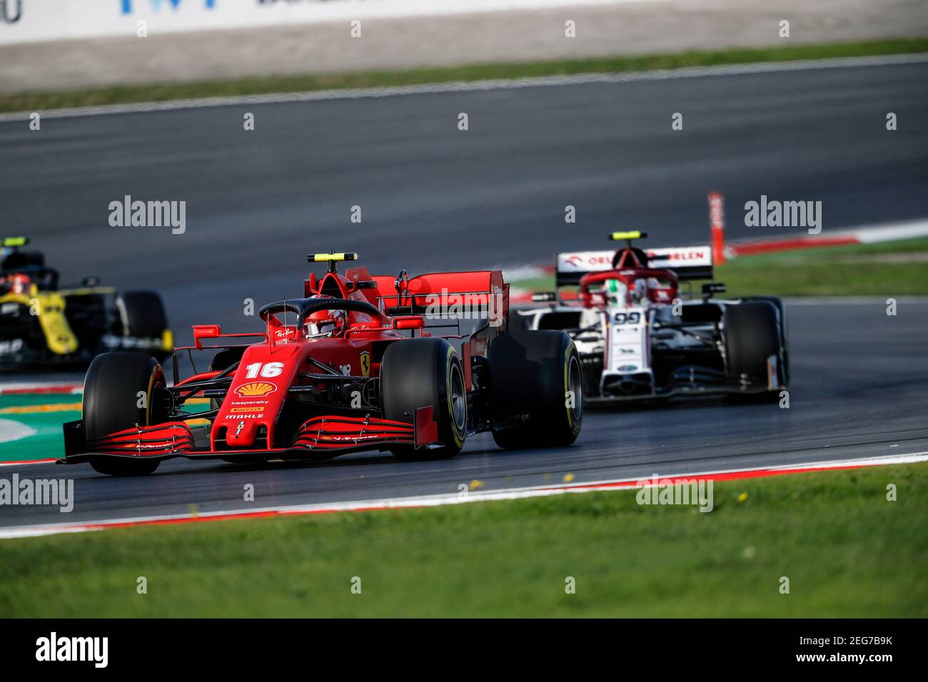16 LECLERC Charles (mco), Scuderia Ferrari SF1000, action during the ...