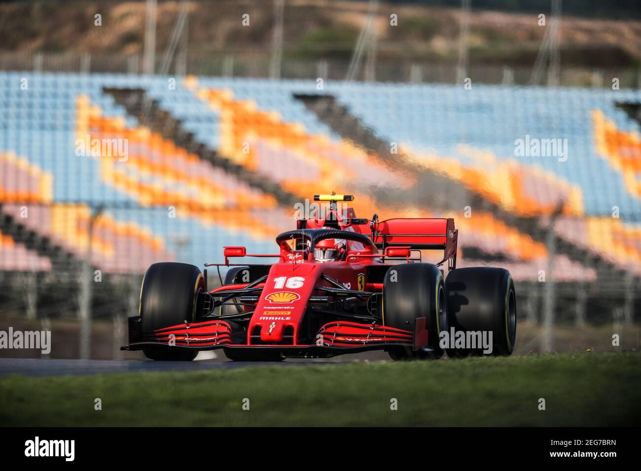 16 LECLERC Charles (mco), Scuderia Ferrari SF1000, action during the Formula 1 DHL Turkish Grand ...