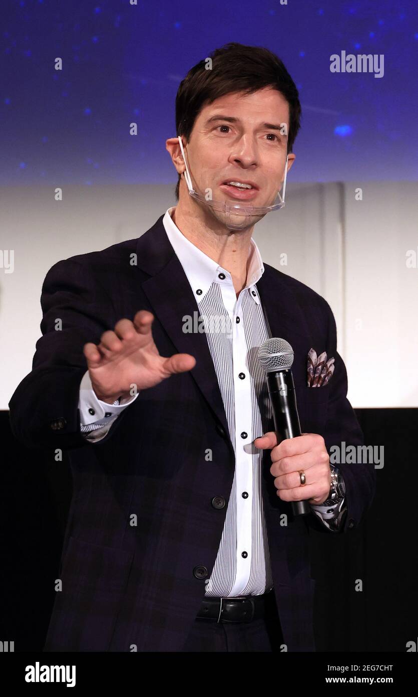 Tokyo, Japan. 18th Feb, 2021. American TV personality Patrick Harlan ...