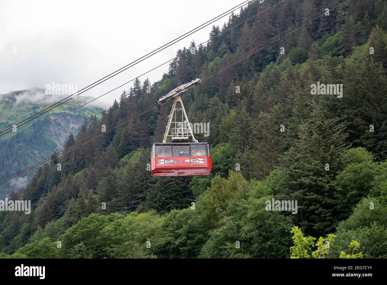 Goldbelt tram juneau hi-res stock photography and images - Alamy