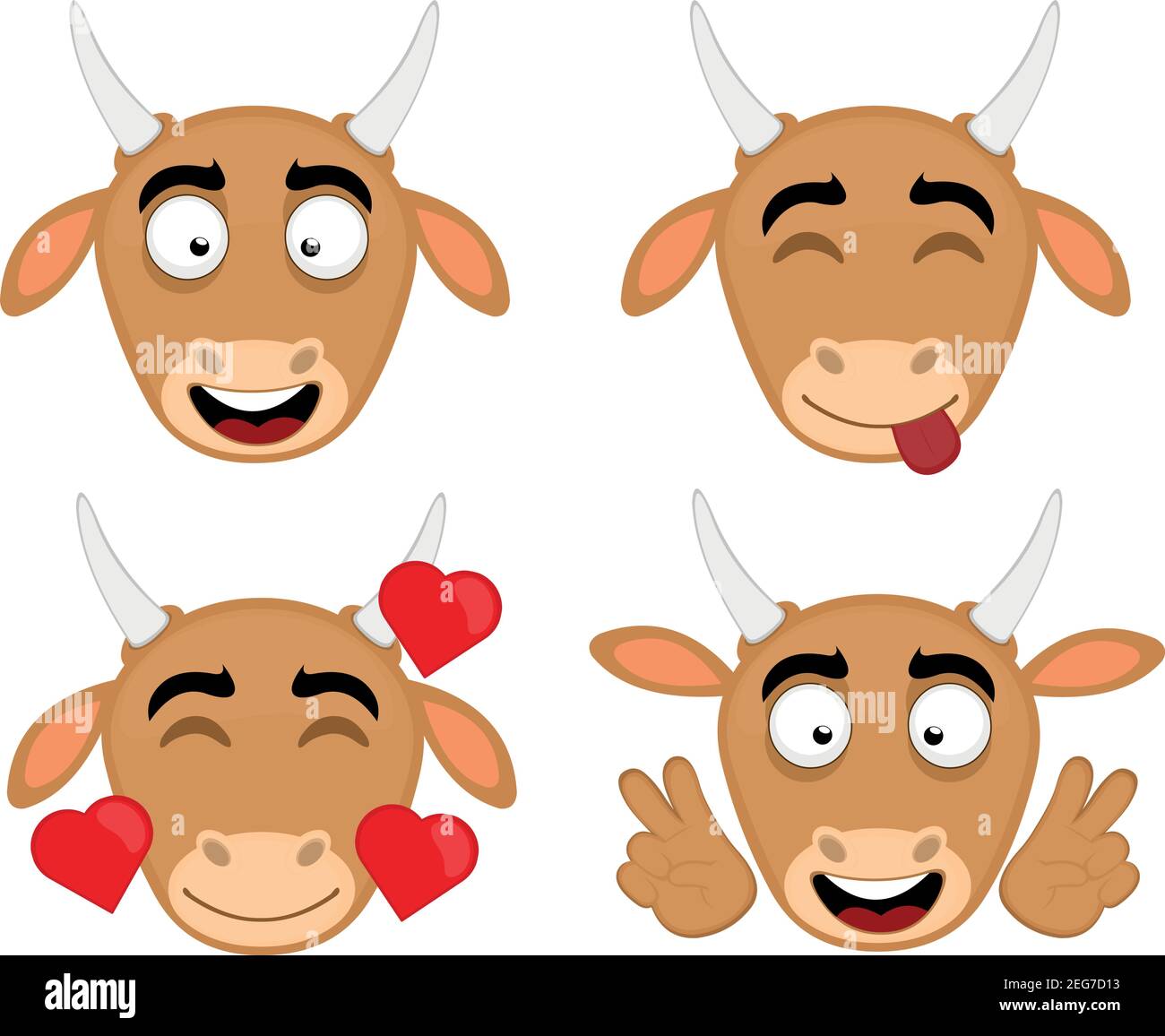 Emotions illustration Stock Vector Images - Alamy