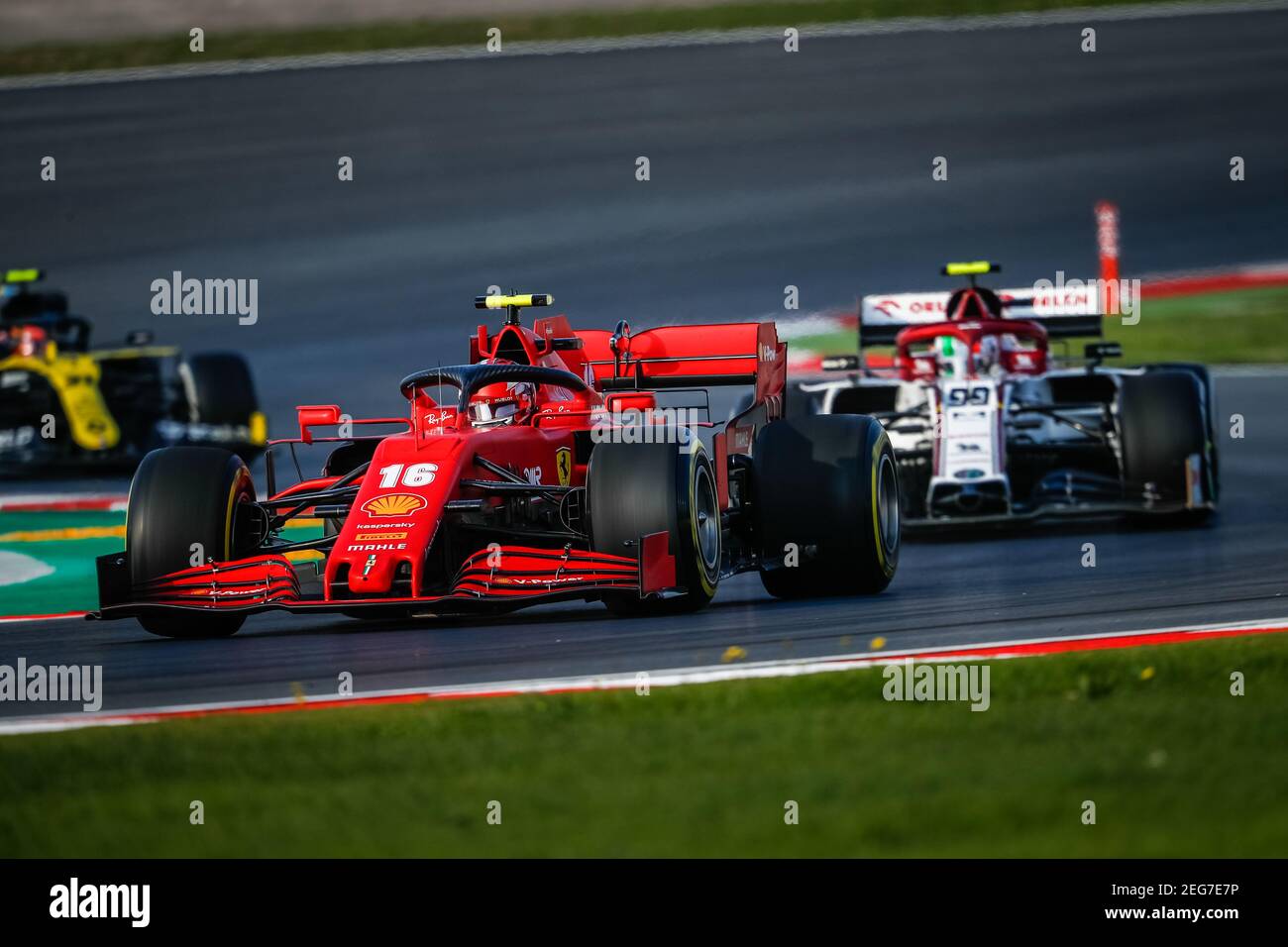 16 LECLERC Charles (mco), Scuderia Ferrari SF1000, action during the Formula 1 DHL Turkish Grand ...